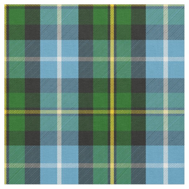 Clan MacNeil of Barra Tartan Fabric | Zazzle