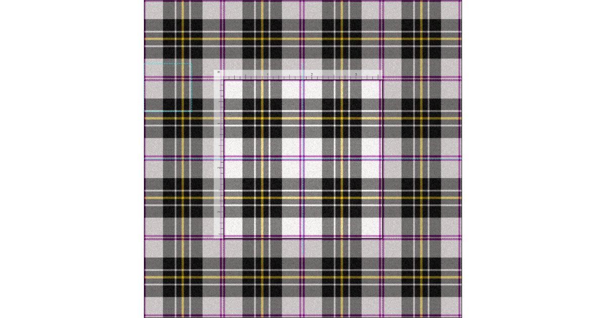 MacPherson Dress Clan Tartan Scottish Plaid Patter Fabric | Zazzle