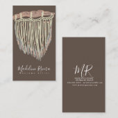 Macrame Artist Handmade Art Designer Business Card | Zazzle