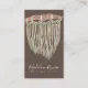 Macrame Artist Handmade Art Designer Business Card | Zazzle
