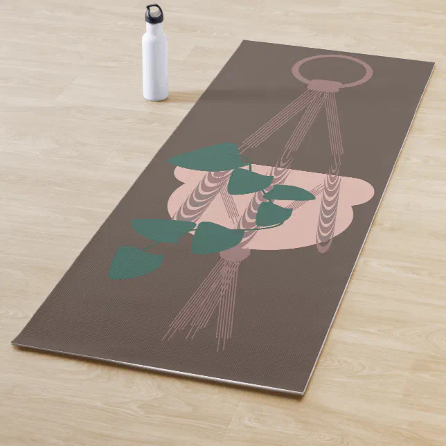 Macrame Plant Hanger Planter Pots Greenery Yoga Mat | Zazzle