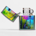 Macro Dragonfly watercolor Zippo Lighter | Zazzle