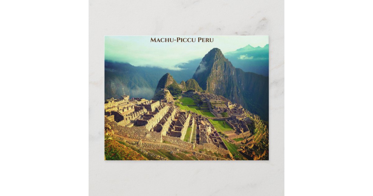 Macu-Piccu Peru Postcard | Zazzle