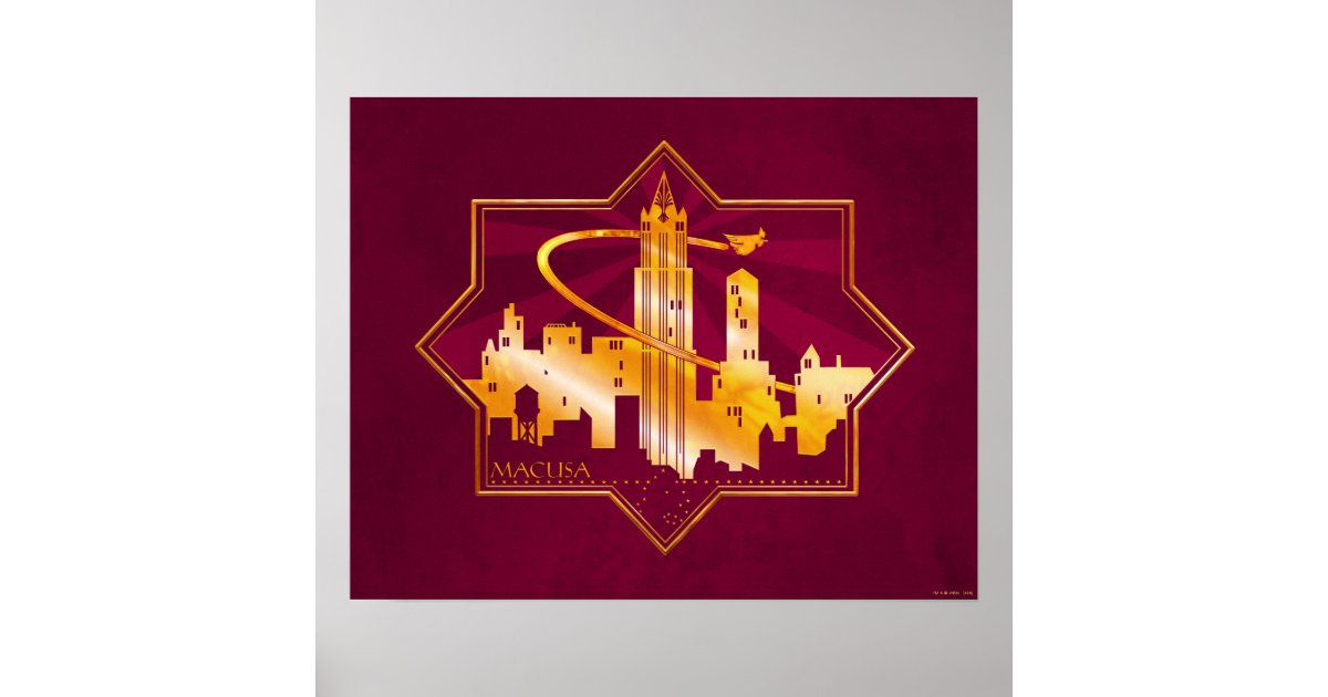 MACUSA™ Graphic Badge Poster | Zazzle