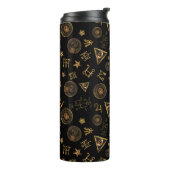 MACUSA™ Magic Symbols And Crests Pattern Thermal Tumbler | Zazzle