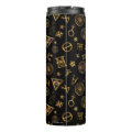 MACUSA™ Magic Symbols And Crests Pattern Thermal Tumbler | Zazzle