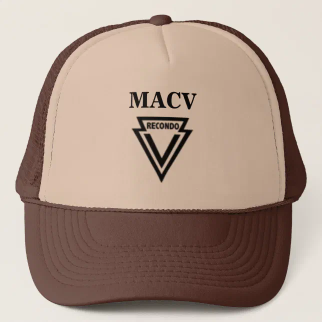 MACV RECONDO Hat with MAC-V RECONDO Patch | Zazzle