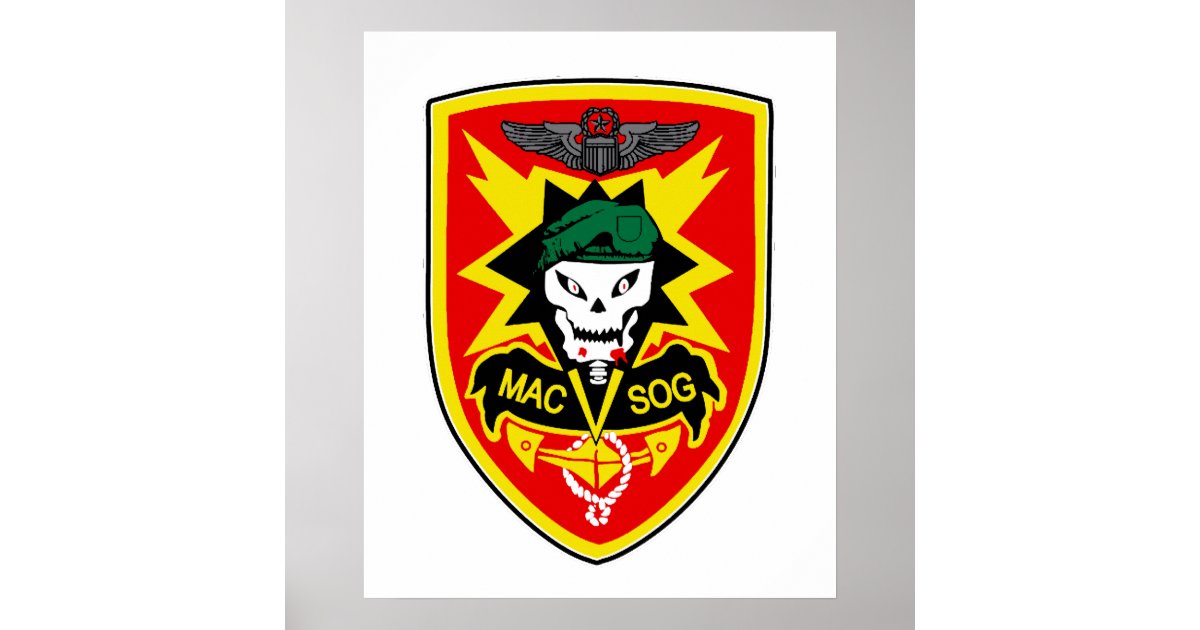 MACV-SOG POSTER | Zazzle