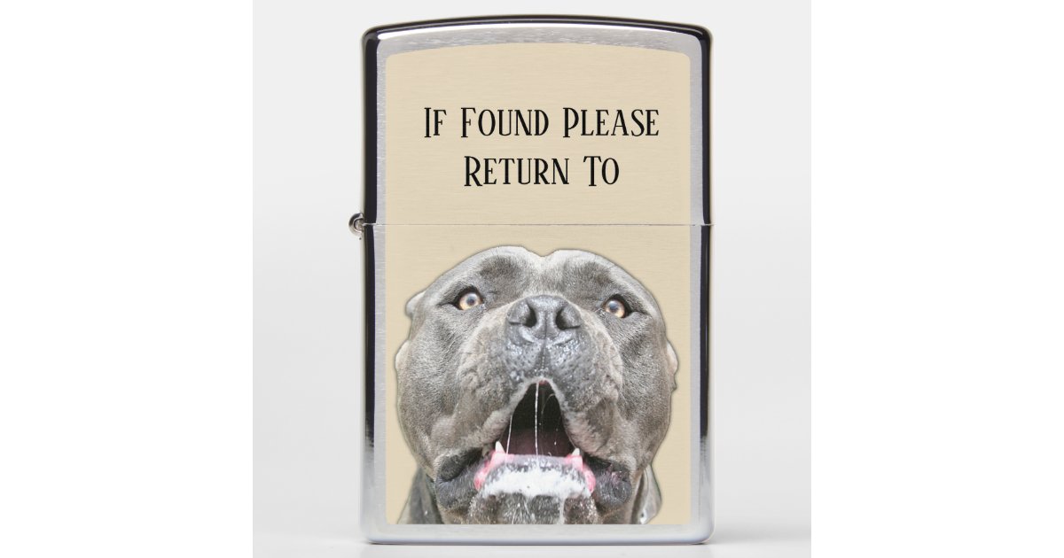 Mad Dog Mastiff Zippo Cane Corso Face Lighter | Zazzle