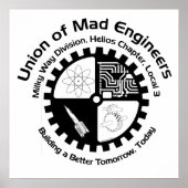 Mad Engineers Poster | Zazzle