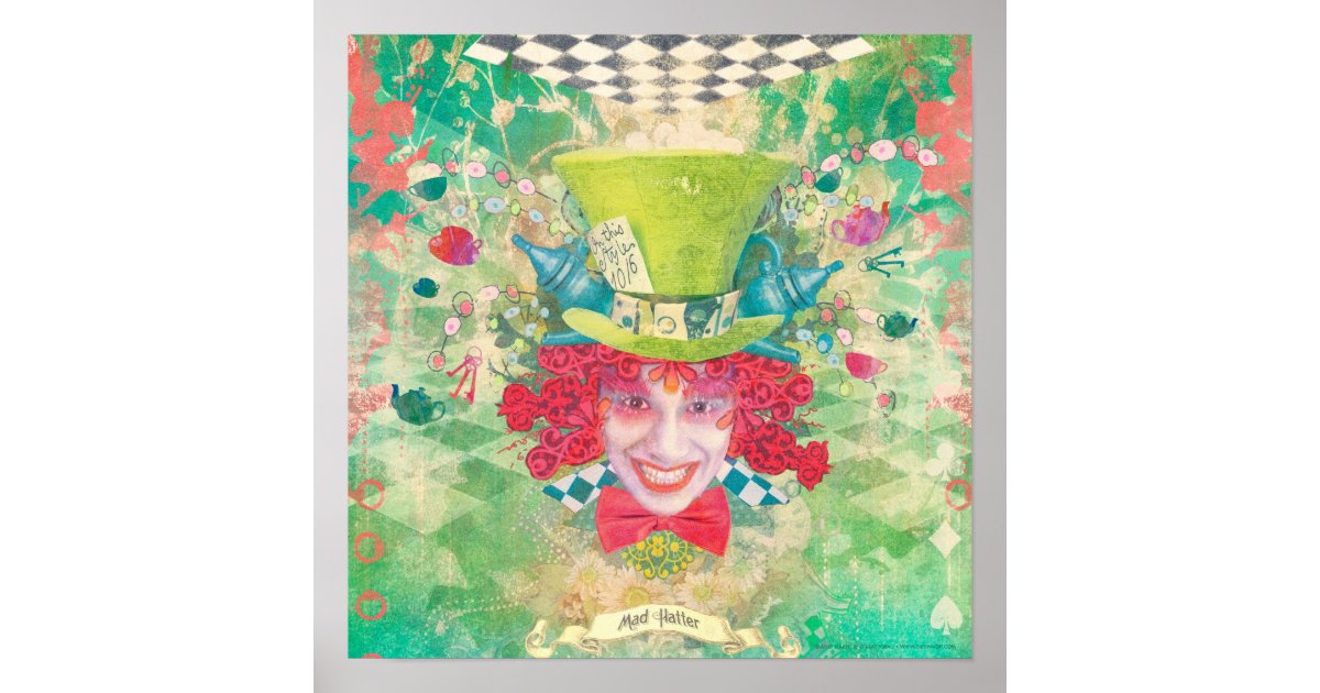 Mad Hatter Poster | Zazzle