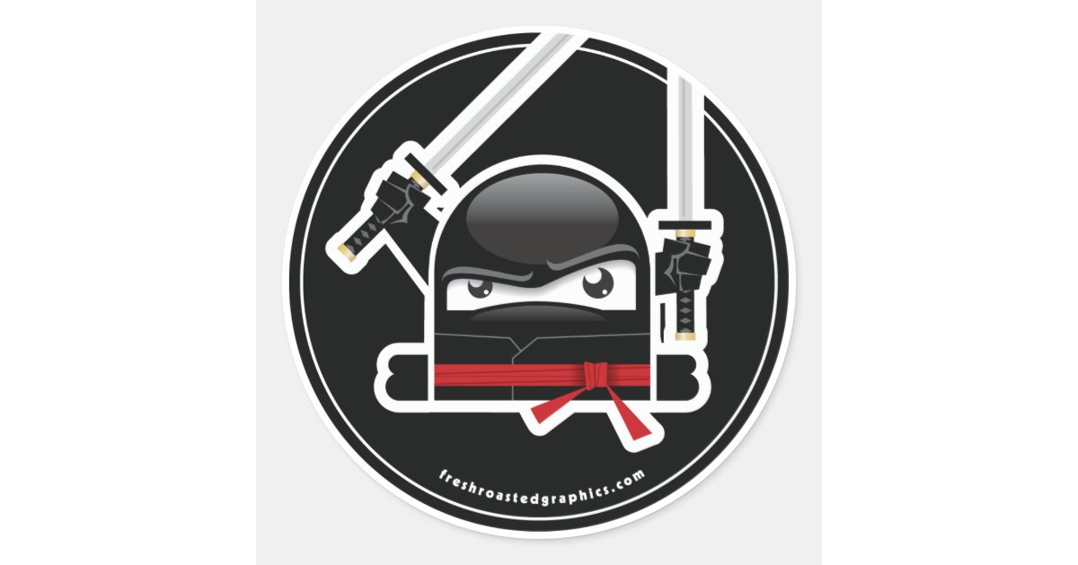 Mad Ninja Skills sticker | Zazzle