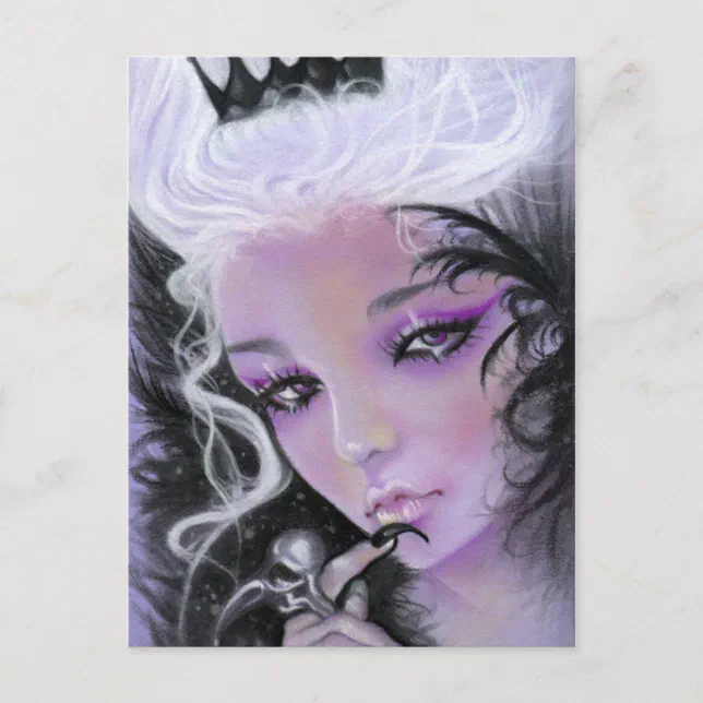 Mad Queen postcard | Zazzle