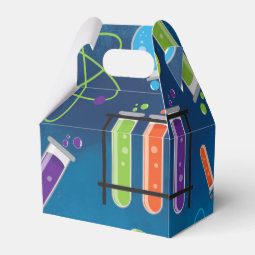 Mad Science Scientist Birthday Party Favor Boxes | Zazzle