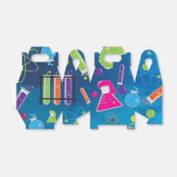 Mad Science Scientist Birthday Party Favor Boxes | Zazzle