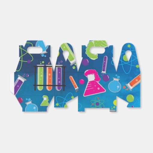 Mad Science Scientist Birthday Party Favor Boxes | Zazzle