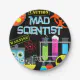 Mad Scientist Birthday Paper Plates | Zazzle