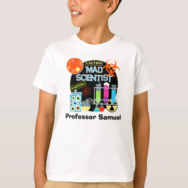 Mad Scientist Customized T-shirt | Zazzle