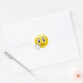 Mad Stop Right There Emoji Stickers | Zazzle