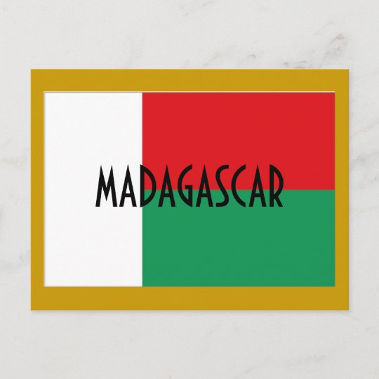 Madagascar postcard | Zazzle.com