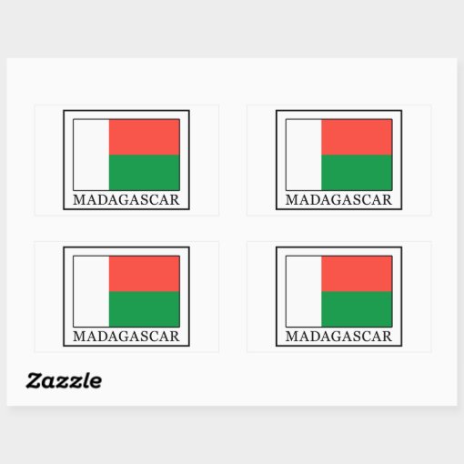 Madagascar sticker | Zazzle