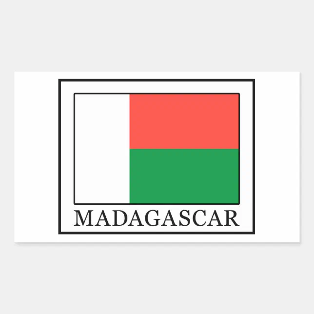 Madagascar sticker | Zazzle