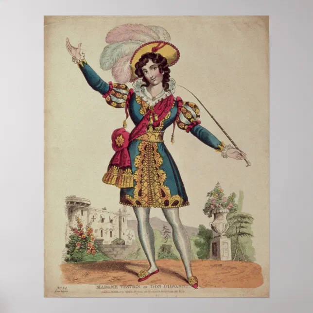 Madame Vestris Poster | Zazzle