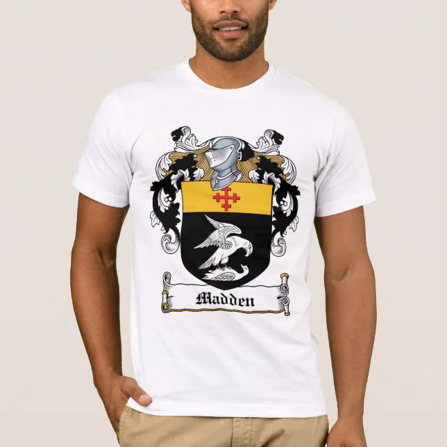 Madden Family Crest T-Shirt | Zazzle