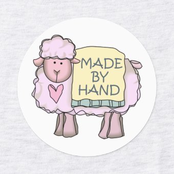 Made by Hand Labels | Zazzle