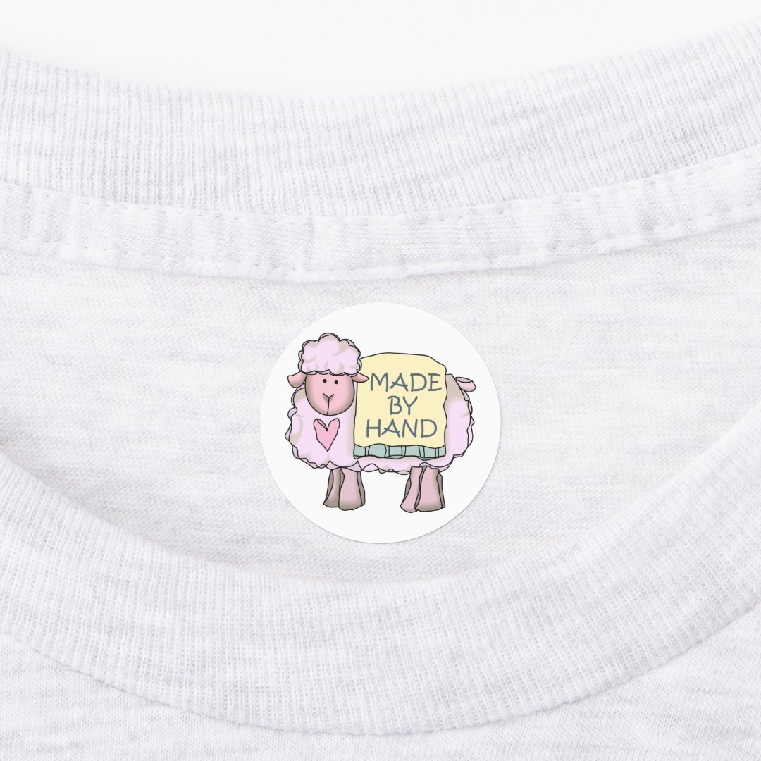 Made by Hand Labels | Zazzle