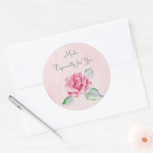 Made Especially for You Rose Stickers | Zazzle