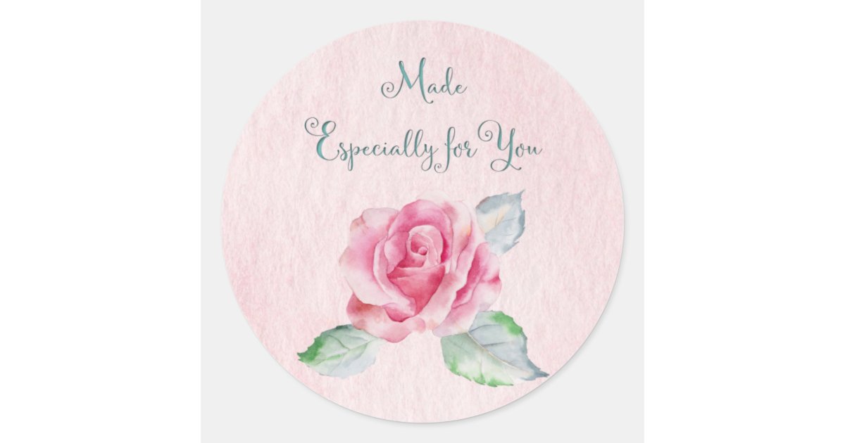 Made Especially for You Rose Stickers | Zazzle