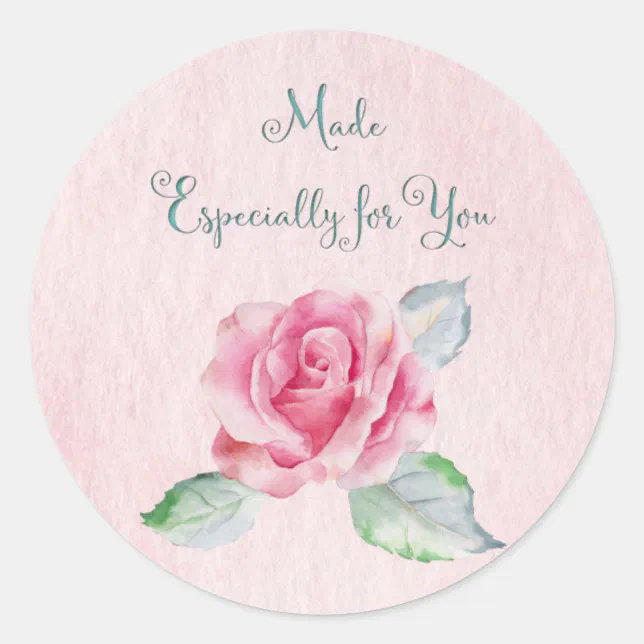 Made Especially for You Rose Stickers | Zazzle