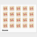 Made for Each Other Square Sticker | Zazzle
