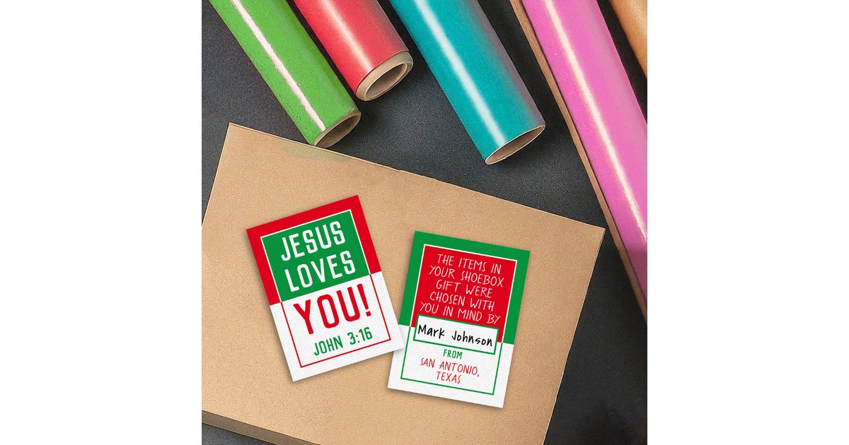 'Made For You' Shoebox Card - Christmas | Zazzle