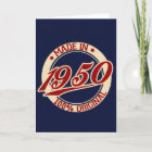 1950 The Year you were born Card | Zazzle.com