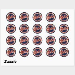 Made In 1954 Classic Round Sticker | Zazzle