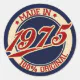 Made In 1975 Classic Round Sticker | Zazzle