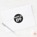 Made In 1989 Classic Round Sticker | Zazzle