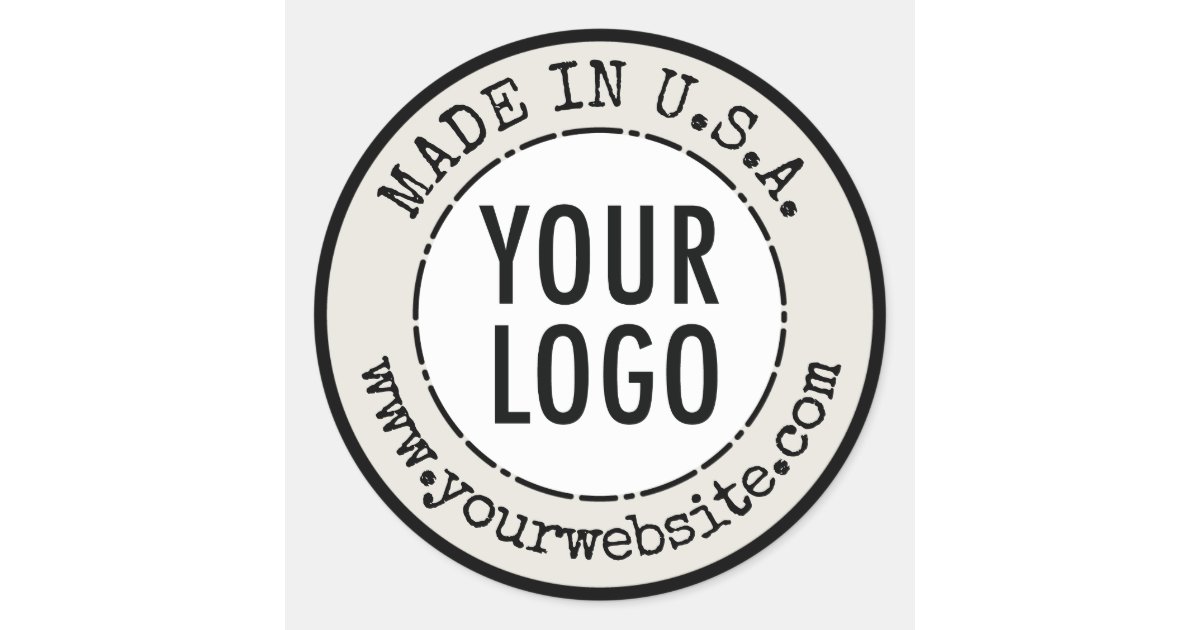 Made In Country of Origin Stickers Product Labels | Zazzle