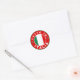 made in italy country flag label fatto italia | Zazzle