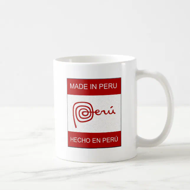 Made In Peru Coffee Mug | Zazzle