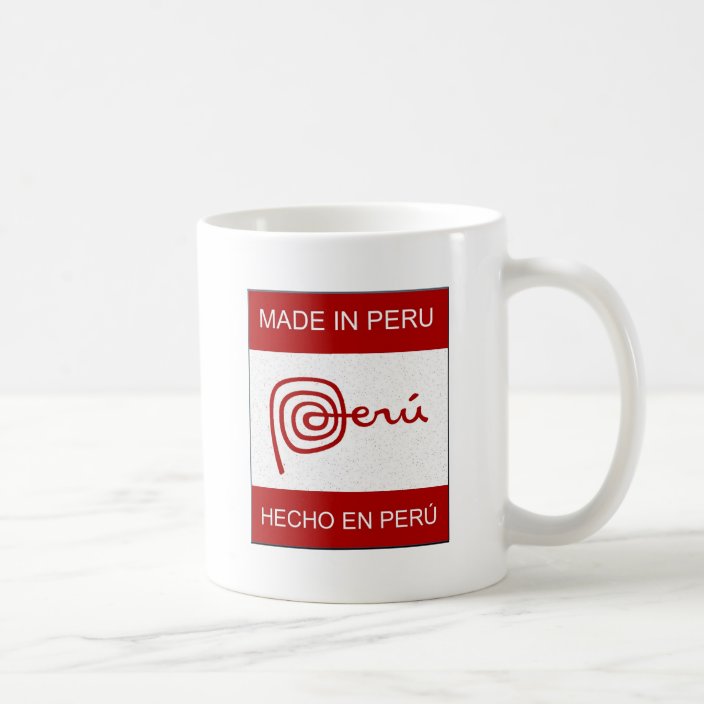 Made In Peru Coffee Mug | Zazzle.com