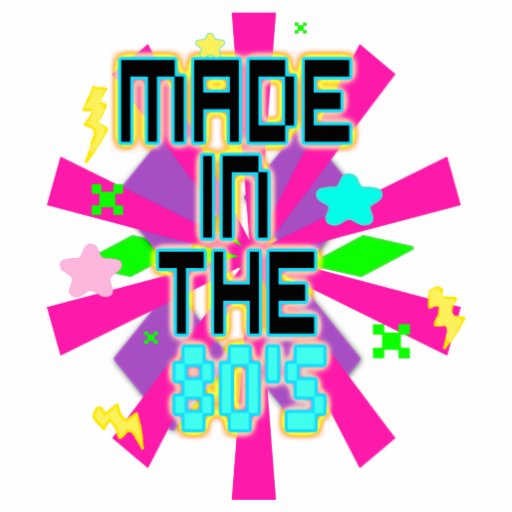 80s Photo Sculptures, Cutouts and 80s Cut Outs