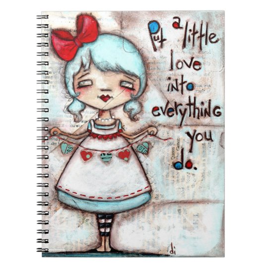 Made with Love - notebook | Zazzle.com