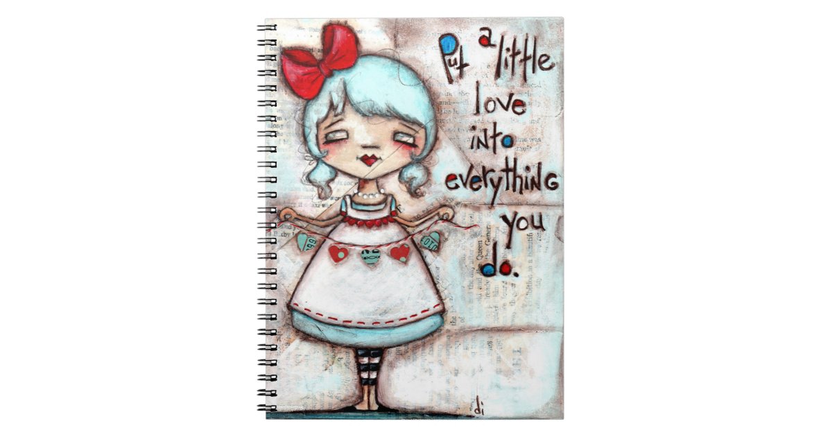 Made with Love - notebook | Zazzle