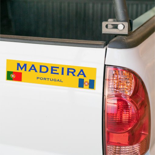 Madeira* Bumper Sticker | Zazzle