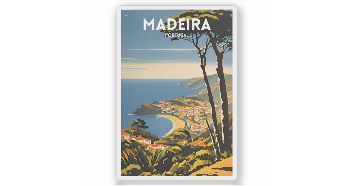 Madeira Portugal Sticker | Zazzle