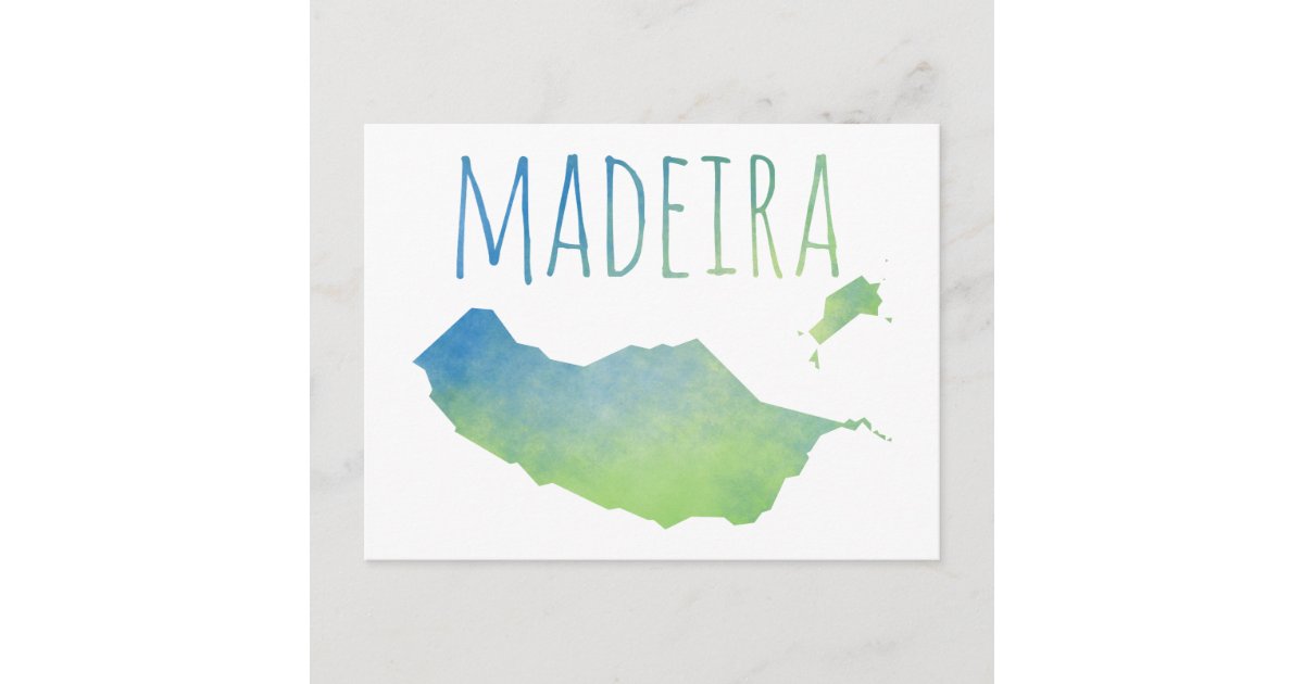 Madeira Postcard | Zazzle