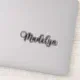 Madelyn Name - Handwritten Calligraphy Sticker | Zazzle